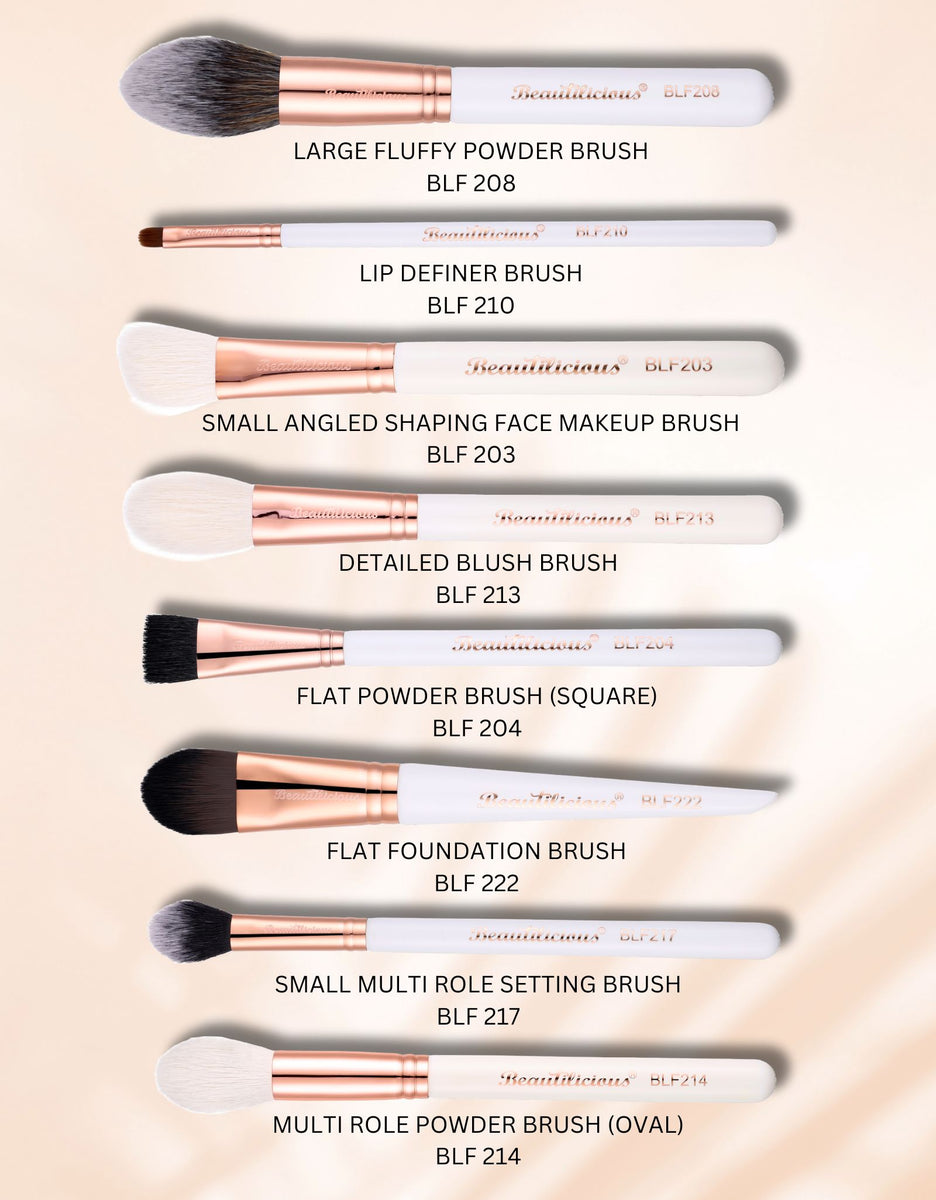 Solo Glow Beauty Kit - Set of 16 Brushes – Beautilicious
