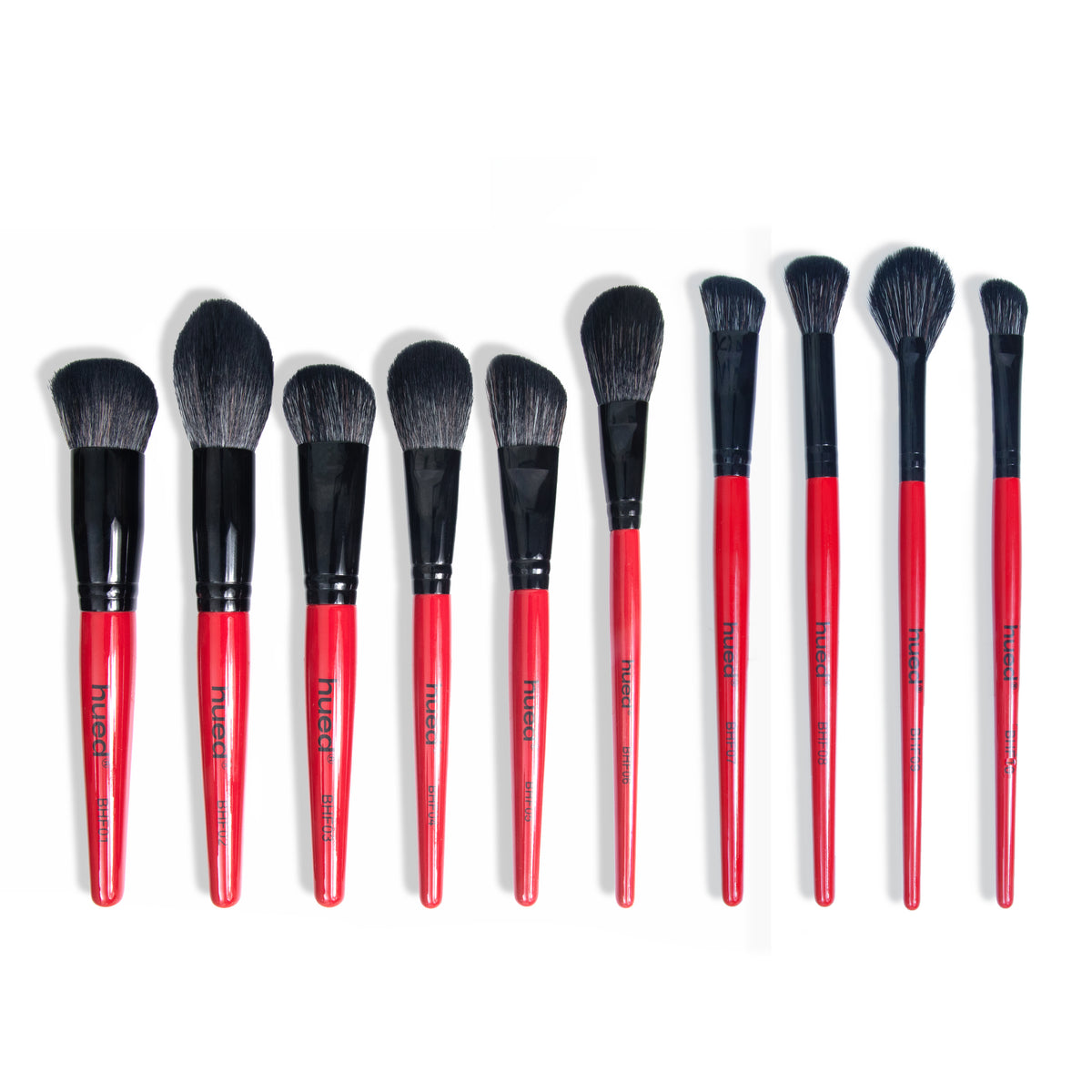 Hued Collection Brush Kit (25 Pcs.) + Free Onyx Glam Brush book (Brush ...