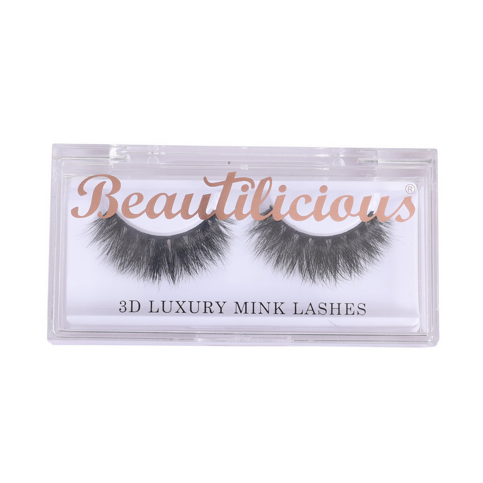 3d Mink Lashes - Fluffy - Luxury Mink Eyelash Extensions – Beautilicious
