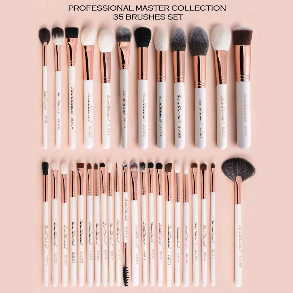 Buy 35-Piece Makeup Brush Set Online – Beautilicious